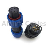 China Outdoor Waterproof Plastic Cable Connector IP68 Rating 13-28mm Outer Diameter for sale