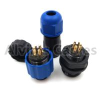 China Outdoor Waterproof Plastic Cable Connector IP68 Rating 13-28mm Outer Diameter for sale