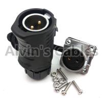 China XHE20 IP67 2 Pin Plastic Electrical Connectors 2.7*2mm Outer Diameter Solder Termination for sale