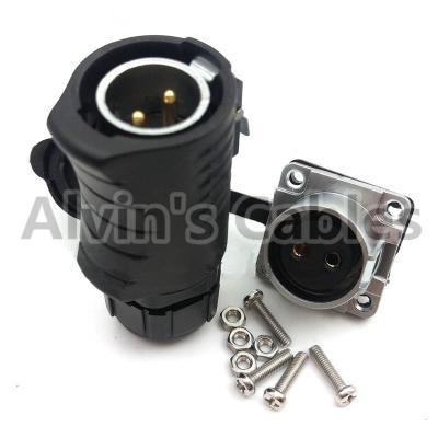 China XHE20 IP67 2 Pin Plastic Electrical Connectors 2.7*2mm Outer Diameter Solder Termination for sale