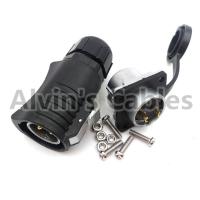 China XHE20 IP67 2 Pin Plastic Electrical Connectors 2.7*2mm Outer Diameter Solder Termination for sale
