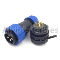 China SD20 TP ZM 2-14 Pin Plastic Electrical Connectors Male Plug Female Socket Connector for sale