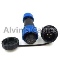 China SD16 Series Plastic Electrical Connectors UL94-V0 Flammability Rating for sale