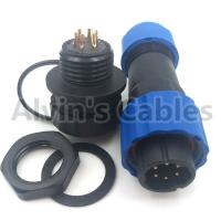 China SD16 Series Plastic Electrical Connectors UL94-V0 Flammability Rating for sale