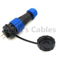 China Industrial IP68 Plastic Electrical Connectors SD16 TP-ZM 2-9 Pin Panel Mounting Connector for sale