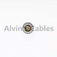 China Lemo EGG 0B Circular Metal Connectors Video Camera Cable Connectors Full EMC Shielding for sale