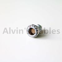 China Lemo EGG 1B Video Camera Connectors Solder / Crimp Contact Type With Metal Circular Socket for sale