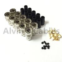China Sound Device Self Locking Connector , Video Cable Connectors 4 Pin HR10A-7P-4P Male for sale