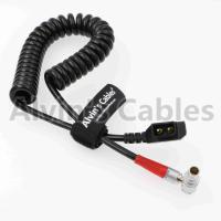 China Zacuto Gratical Eye Viewfinder Power Coiled Cable Right Angle 2 Pin To D-Tap for sale