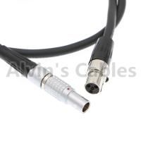 China ARRI RED Cameras 12V Monitor Power Cable Lemo 2 Pin Male To Mini XLR 4 Pin Female for sale