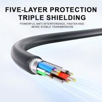 China Alvin's Cables Soft & Flexible LCD EVF Cable for RED DSMC2 Epic Scarlet Camera, RED Touch LCD, Right Angle 16 Pin Male 80cm| 31inches for sale