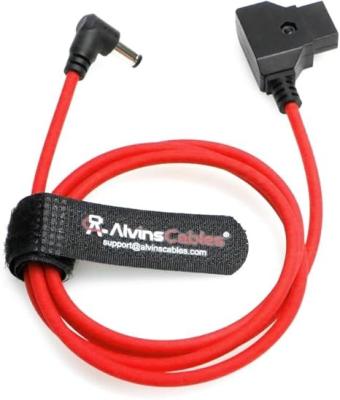 China Alvin's Cables Dtap to DC Cable for Atomos Shogun,Ultra Soft D-tap to 2.1 DC Right Angle Power Cable for Blackmagic Design Video Assist,SmallHD 702,for Feelworld FW568 Monitor 60cm|23.6in for sale