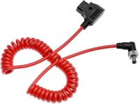 China Alvin's Cables Ultra Soft Dtap to Locking DC 2.1 Right Angle Cable, Atomos Ninja Dtap Power Coiled Cable for Video Devices PIX-E7 PIX-E5 Monitor, for Hollyland Mars 400s for sale