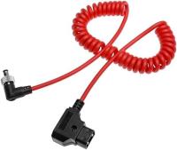 China Alvin's Cables Ultra Soft Dtap to Locking DC 2.1 Right Angle Cable, Atomos Ninja Dtap Power Coiled Cable for Video Devices PIX-E7 PIX-E5 Monitor, for Hollyland Mars 400s for sale
