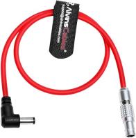 China Alvin's Cables Ultra Soft DC to 2 Pin Power Cable for Teradek Bond, Blackmagic Pyxis, Z CAM E2 Camera, for Tilta Battery Plate 45cm|17.7in for sale