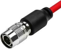 China Alvin's Cables Ultra Soft DC to Hirose 4 Pin Power Coiled Cable for Sound Devices 633| 644| 688, Zoom F4|F8, ZAXCOM for sale