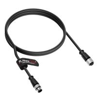 China Alvin's Cables M12 A-Code 8 Pin Male to 8 Pin Female Cat6a High-Flex Shielded Sensor Actuator Cable for Cognex Industrial Camera 3.3ft for sale