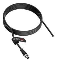 China Alvin's Cables M12 A-Code 8 Pin Male to Open End Power I/O Cable Cat6a High-Flex Shielded for Cognex Keyence Basler Industrial Automation Fieldbus Module 6.6ft for sale