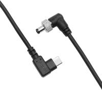 China Alvin's Cables PD USB-C Type-C to Locking DC 12V Coiled Power Cable for Atomos Shogun, Blackmagic Video Assist, Hollyland Mars, Right Angle for sale