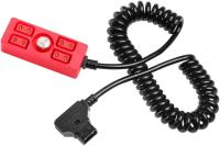China Alvin's Cables Dtap Splitter Cable Dtap Male to 4 Port D Tap Female Splitter Hub Power Cable for ARRI RED Teradek SmallHD SmallRig V-Mount|Gold-Mount Battery, 40cm/15.7in Red for sale