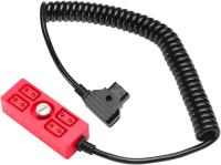 China Alvin's Cables Dtap Splitter Cable Dtap Male to 4 Port D Tap Female Splitter Hub Power Cable for ARRI RED Teradek SmallHD SmallRig V-Mount|Gold-Mount Battery, 40cm/15.7in Red for sale