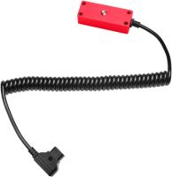 China Alvin's Cables Dtap Splitter Cable Dtap Male to 4 Port D Tap Female Splitter Hub Power Cable for ARRI RED Teradek SmallHD SmallRig V-Mount|Gold-Mount Battery, 40cm/15.7in Red for sale