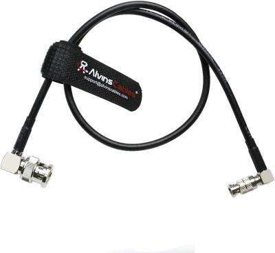 China Alvin's Cables Micro-BNC High-Density BNC to BNC 6G HD SDI Coaxial-Cable for Blackmagic-Video-Assist, Right-Angle 75 Ohm 50cm|19.7inches for sale