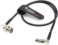 China Alvin's Cables Micro-BNC High-Density BNC to BNC 6G HD SDI Coaxial-Cable for Blackmagic-Video-Assist, Right-Angle 75 Ohm 50cm|19.7inches for sale