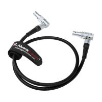 China Alvin's Cables Power Cable for Kinefinity Eagle e-viewfinder from Z CAM E2 Camera, Rotatable Right Angle 2 Pin to 5 Pin Right Angle Cable, 50cm| 19.7inches for sale