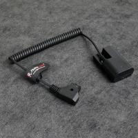China Alvin's Cables D-tap to LP-E6P Dummy Battery Power Coiled Cable for Canon EOS R5 Mark ll/ R5/ R6 Mark ll/ R6/ R7/ R Camera for sale
