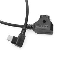 China Alvin's Cables Dtap to Right Angle USB-C Power Cable for DJI Focus Pro Motor, Ultra Soft D-tap to Type-C Enhanced Power for Tilta Nucleus Nano II Wireless Lens Control Motor for sale