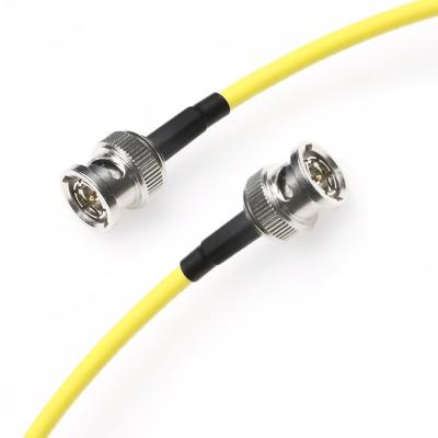 China Alvin's Cables 12G SDI Flexible Coaxial Cable BNC Male to Male for RED Komodo| Atomos Monitor 75 Ohm Shielded Cable for 4K Video Camera, Yellow for sale