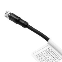 China Alvin's Cables M8 8 Pin Female A-Code to Open End Power I/O Cable Drag-Chain Shielded for Baumer CX Series VCXG VCXU VCX.XC Camera Industrial Automation Sensor Systems 3.3ft/1m for sale