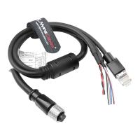 China Alvin's Cables M12 12 Pin Power Functional Ethernet Cable for DJI Livox HAP(TX) Mid-70 Mid-360 LiDAR Sensor, M12 Aviation 12 Pin Female to RJ45 1 to 3 Breakout Cable 9.84ft/3m for sale