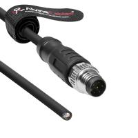 China Alvin's Cables M8 6 Pin A-Code Male to Flying Lead Basler Power I/O Cable, Industrial Sensor Connector Shielded Cable for Basler Camera, Automation Control, Vision System,2m/6.5ft for sale