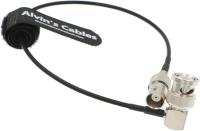 China Alvin's Cables BNC Right Angle Male to BNC Female SDI Cable for Camera 50 Ohm for sale