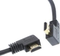 China Alvin's Cables Z Cam E2 L Shape 4K 60P HDMI Cable for Atomos Shinobi Ninja V Monitor and Portkeys BM5 Right Angle to Right Angle High Speed HDMI Cord 45CM for sale