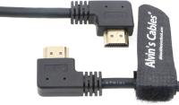China Alvin's Cables Z Cam E2 L Shape 4K 60P HDMI Cable Right Angle to Right Angle High Speed HDMI Cord for Atomos Shinobi Ninja V Monitor and Portkeys BM5 19.7in/50cm for sale