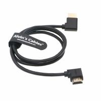 China Alvin's Cables Z Cam E2 L Shape HDMI Cable High Speed Ethernet for Portkeys BM5 Monitor Right Angle to Right Angle 95CM for sale