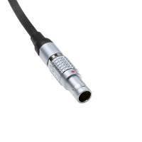 China Alvin's Cables Smart D-tap to 2 Pin Male Braided Power Cable for Teradek|SmallHD|Z-CAM|Blackmagic Pyxis, 45cm|18inches, Flexible Braided for sale
