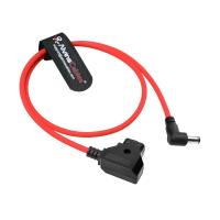 China Alvin's Cables Dtap to DC Ultra-Flexible Cable for Atomos Ninja V, D-tap to 2.1 DC Right Angle Power Cable for Blackmagic Design Video Assist, SmallHD 702, for Feelworld FW568 Monitor, 2ft Red for sale