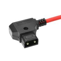 China Alvin's Cables Dtap to DC Ultra-Flexible Cable for Atomos Ninja V, D-tap to 2.1 DC Right Angle Power Cable for Blackmagic Design Video Assist, SmallHD 702, for Feelworld FW568 Monitor, 2ft Red for sale