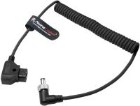 China Alvin's Cables Dtap to Locking DC Right Angle Coiled Power Cable for Atomos Ninja V D-tap Cable for Blackmagic Video Assist, for Hollyland Mars 400S, Ultra Flexible 2ft for sale