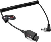 China Alvin's Cables Atomos Ninja V D-tap Power Cable, 1.6-4ft Smart Dtap to Locking DC 2.1 Right Angle Coiled Cable for Blackmagic Video Assist, for Hollyland Mars 400S, Ultra Soft for sale