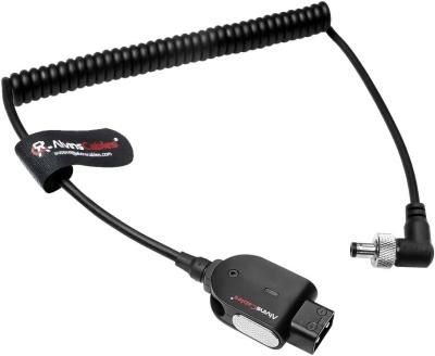 China Alvin's Cables Atomos Ninja V D-tap Power Cable, 1.6-4ft Smart Dtap to Locking DC 2.1 Right Angle Coiled Cable for Blackmagic Video Assist, for Hollyland Mars 400S, Ultra Soft for sale