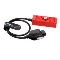 China Alvin's Cables Smart D-tap Power Splitter Cable, Dtap Male to 4 Port DTap Female Splitter Hub Ultra Soft Power Cable for ARRI RED Teradek SmallHD SmallRig V-Mount Battery 40cm/15.7in Red for sale