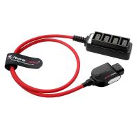 China Alvin's Cables Smart D-tap Splitter Cable Ultra Soft Smart Dtap Male to 4 Port Dtap Female Power Supply for V-Mount Camera Battery P-tap Power Hub for ARRI RED Teradek SmallHD SmallRig 60cm|23.6inches for sale