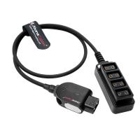China Alvin's Cables Smart D-tap Splitter Power Cable, Ultra Soft Dtap Male to 4 Port Dtap Female Power Supply for ARRI RED Teradek SmallHD SmallRig for V-Mount Camera Battery 60cm|23.6in for sale