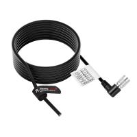 China Alvin's Cables HR10A-7P-6S Hirose 6 Pin Female to Open End Power I/O Cable High Flex Shielded for Sony CCD XC-75, Basler Ace GigE, AVT GigE Industrial Camera 9.8ft/3m for sale