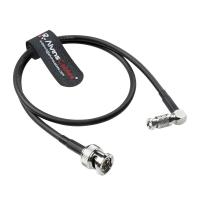 China Alvin's Cables Micro BNC to BNC Cable 12G-SDI High Speed 4K UHD Video Coaxial Cable, Right Angle Micro BNC 75 Ohm Ultra-Slim for Blackmagic Video Assist 5